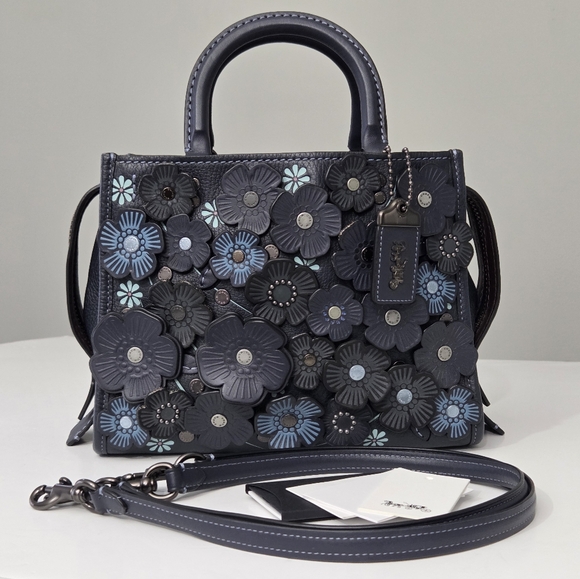 Coach | Bags | Excellent Coach 941 Rogue Bag 25 With Tea Rose Midnight ...